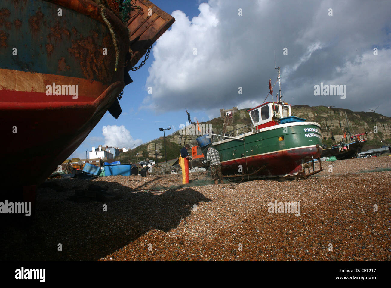 Hastings beach & seafront Stock Photo - Alamy