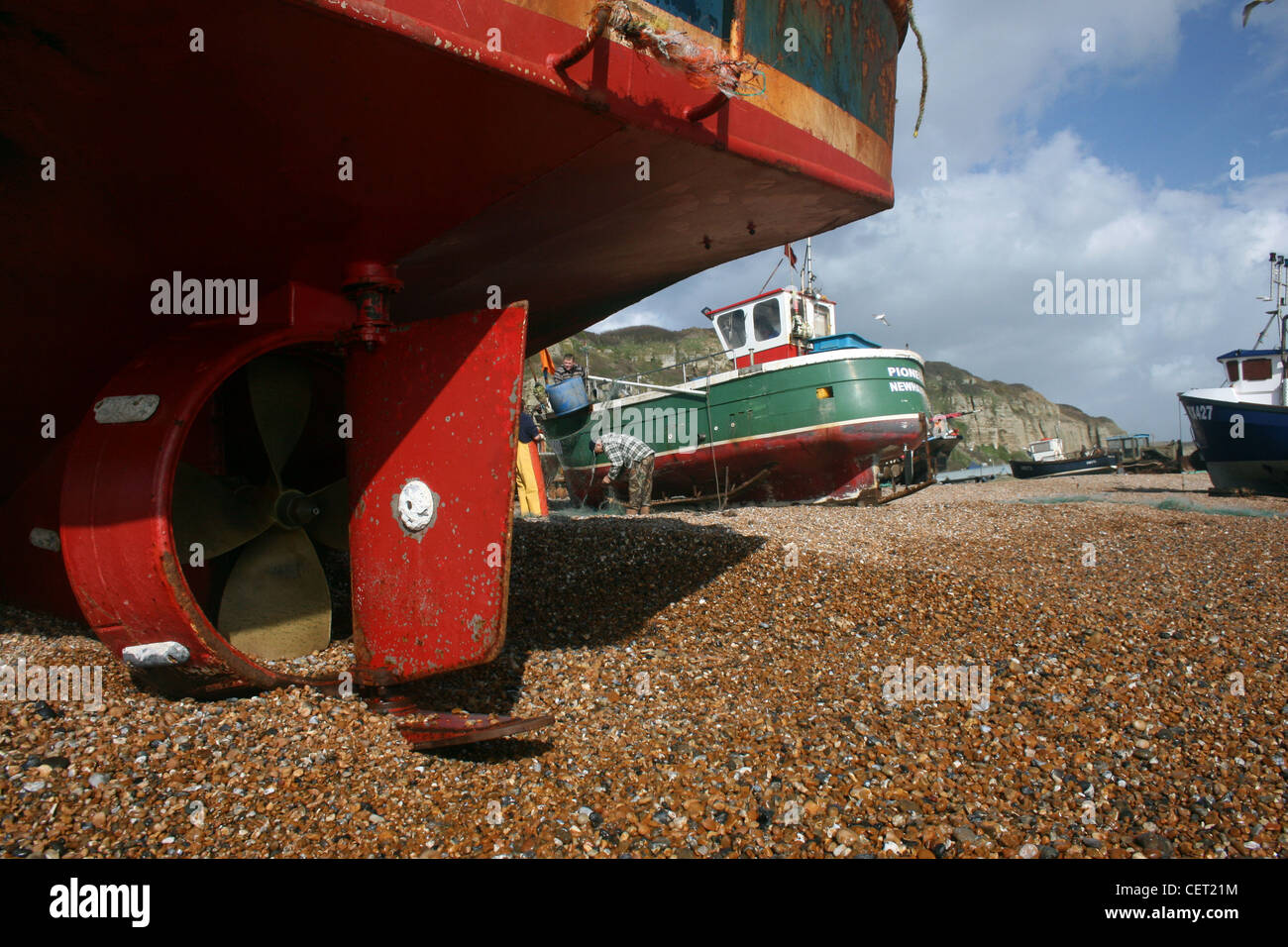 Hastings beach & seafront Stock Photo - Alamy