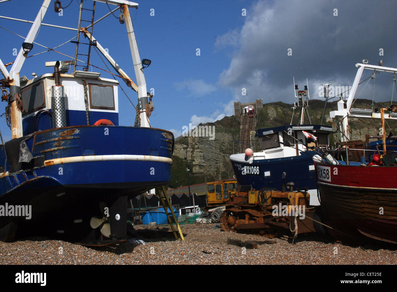 Hastings beach & seafront Stock Photo - Alamy