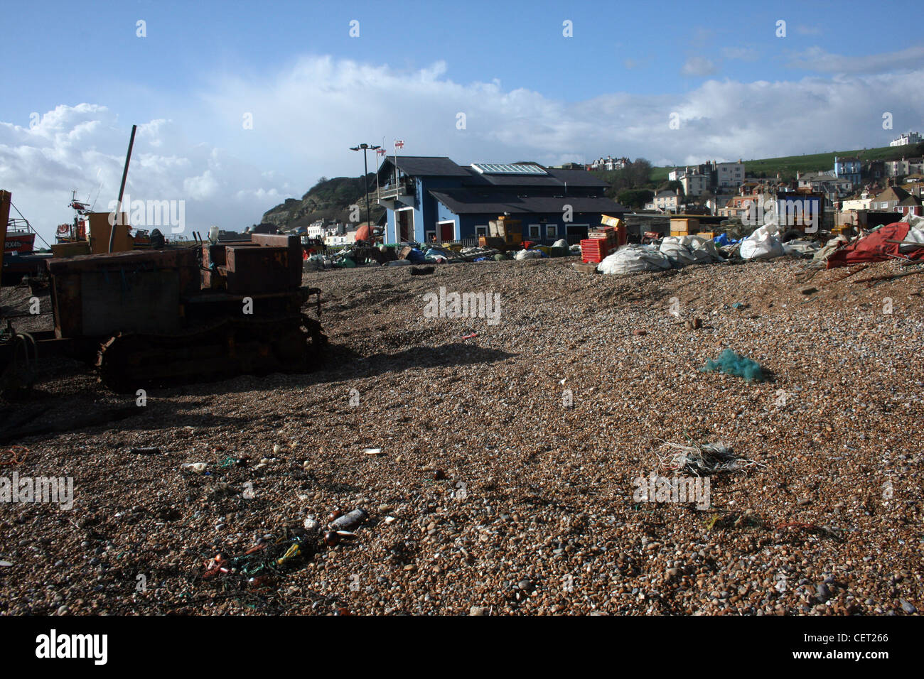Hastings beach & seafront Stock Photo - Alamy