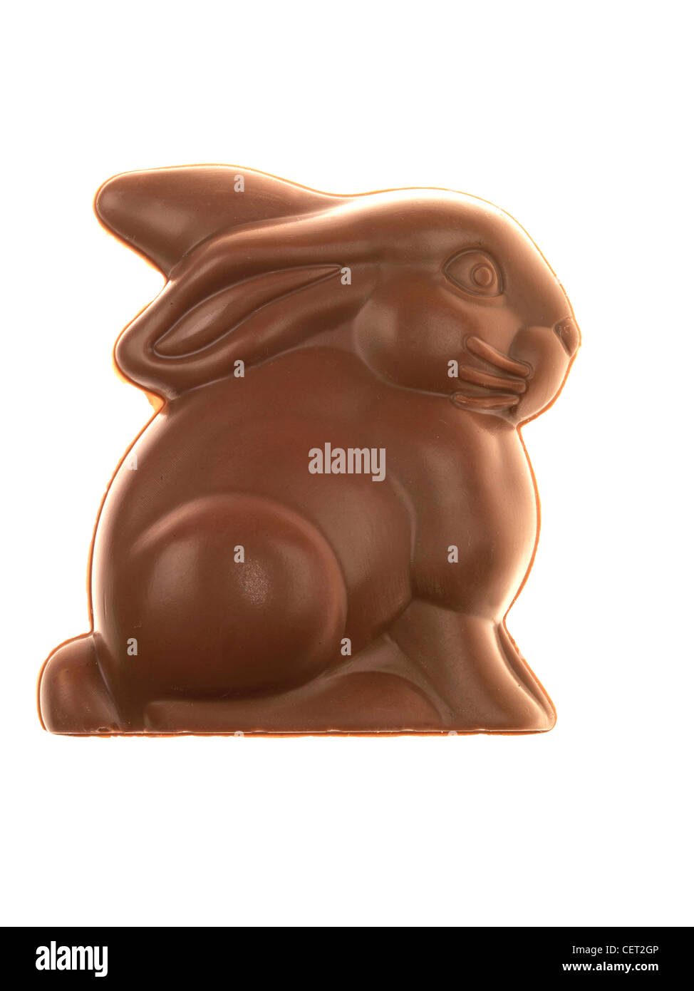 Chocolate Easter Bunny Stock Photo - Alamy