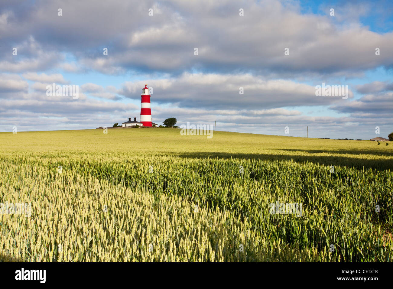 Happisburgh lighthouse, the oldest working lighthouse in East Anglia ...