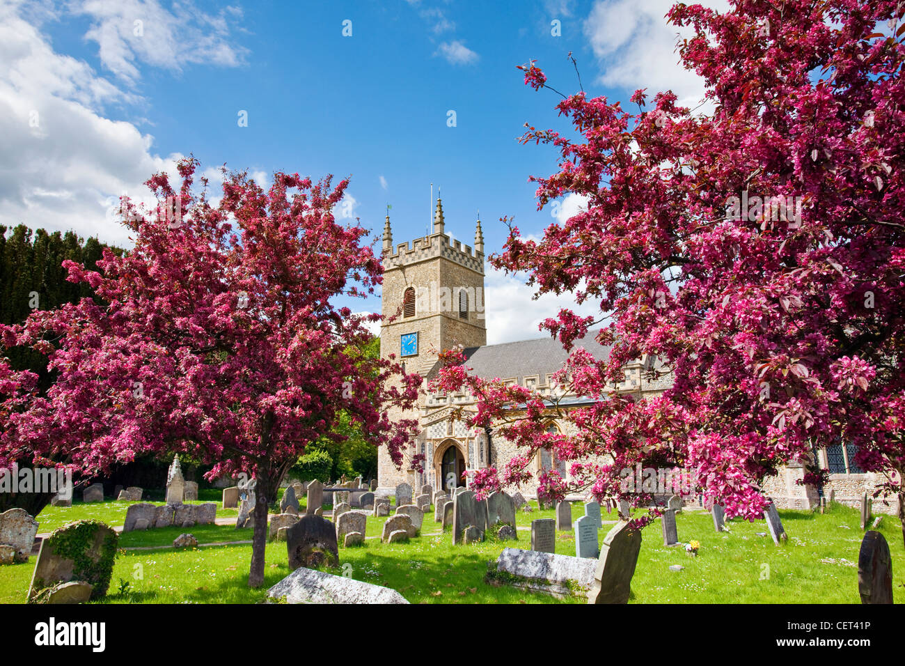 English church in spring hi-res stock photography and images - Alamy