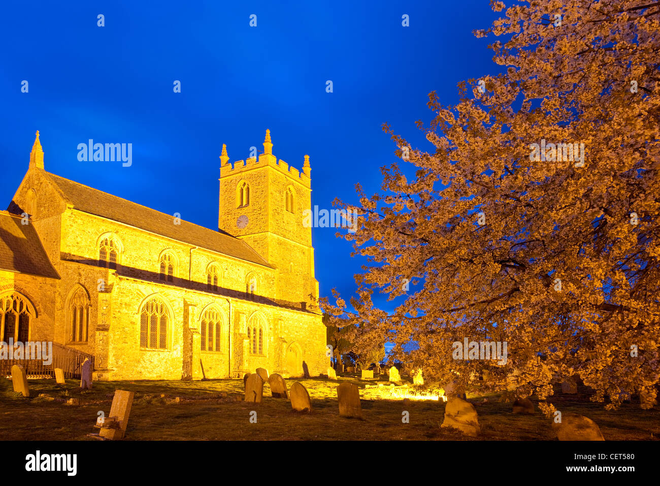 Church night illuminated hi-res stock photography and images - Alamy