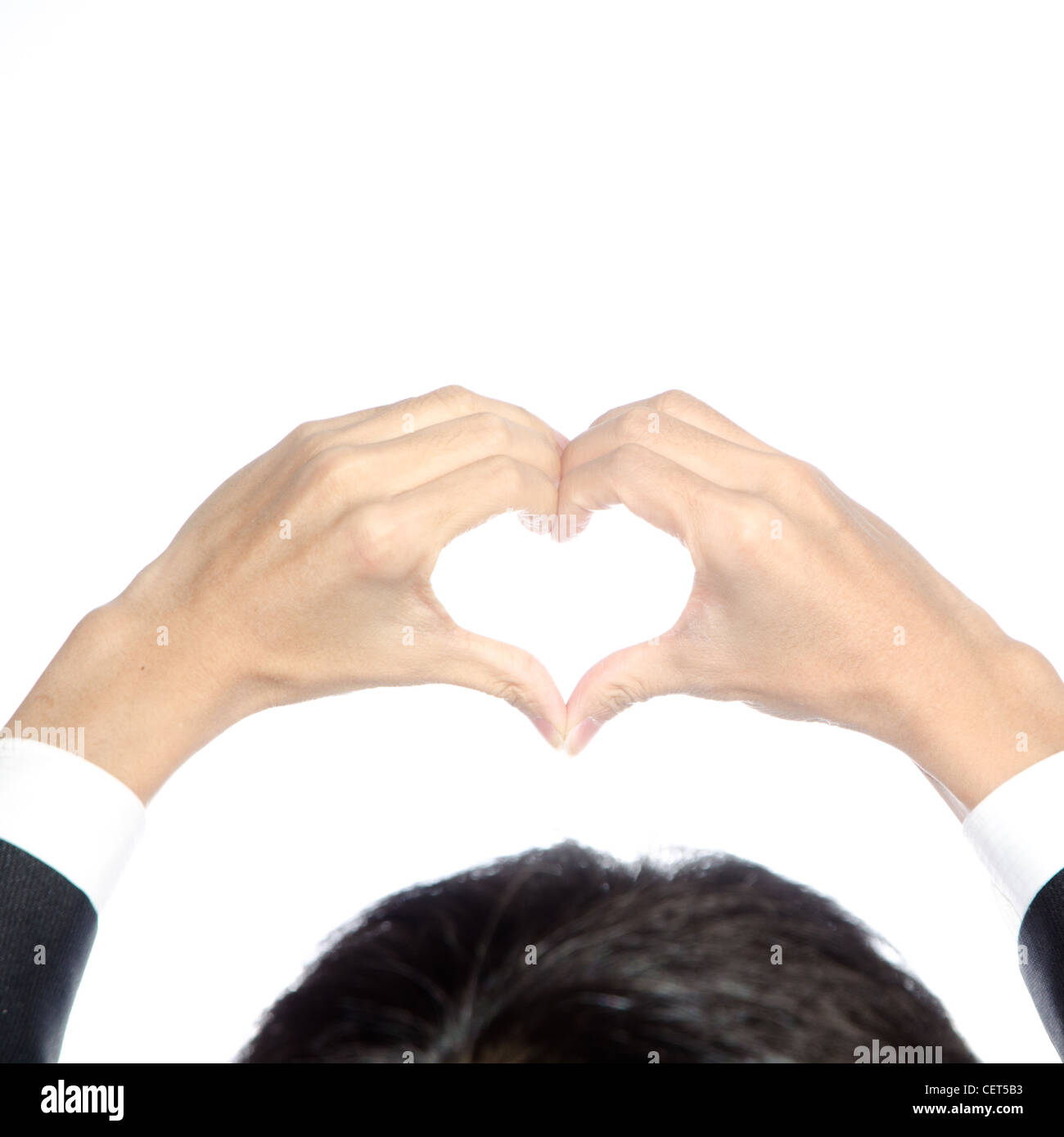 Hand heart shape hi-res stock photography and images - Alamy