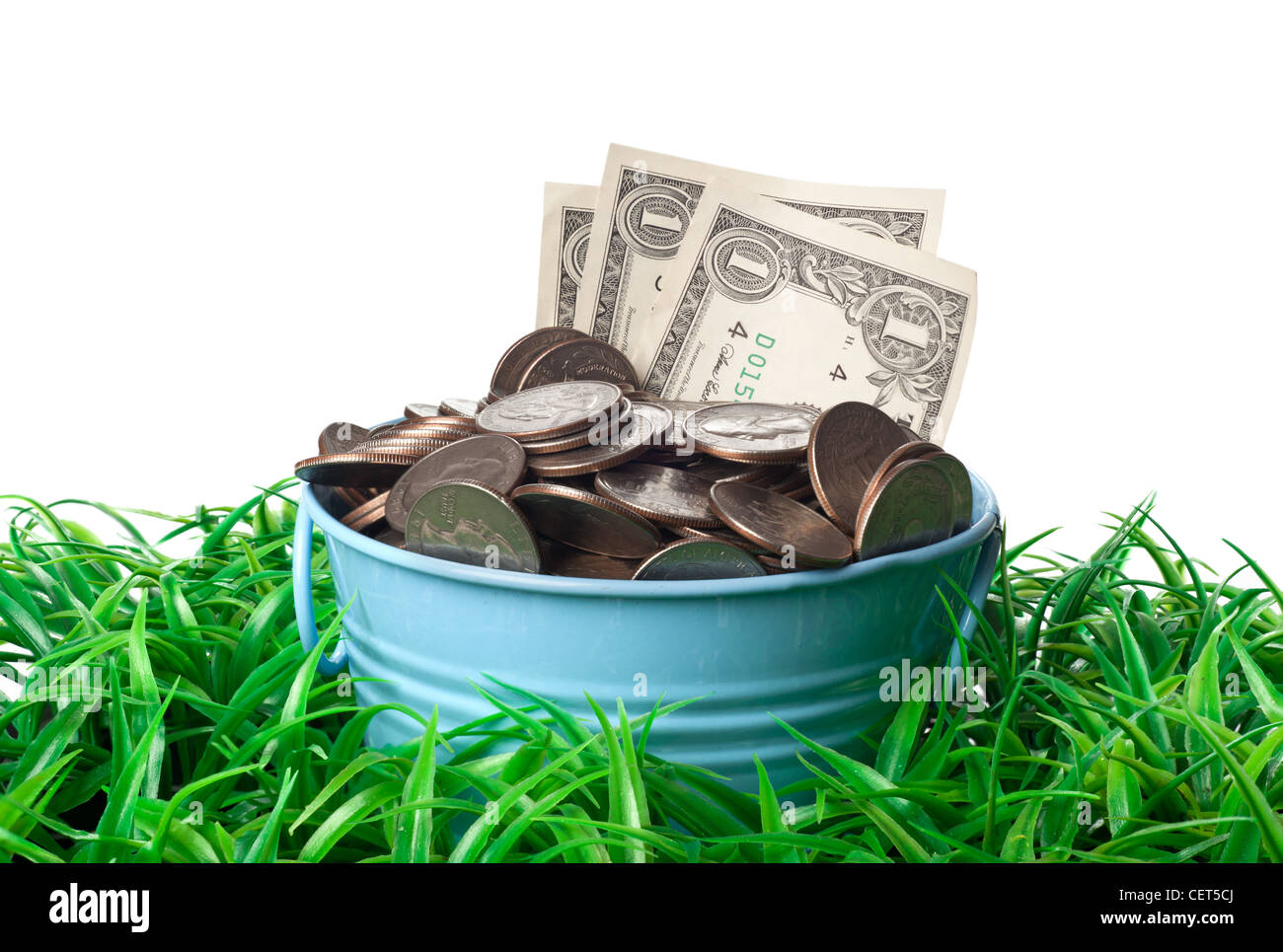 Money bucket hi-res stock photography and images - Alamy