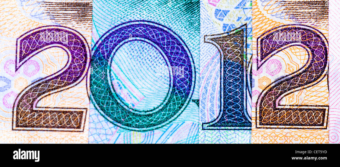 Chinese bank note money RMB new year 2012 financial background Stock ...