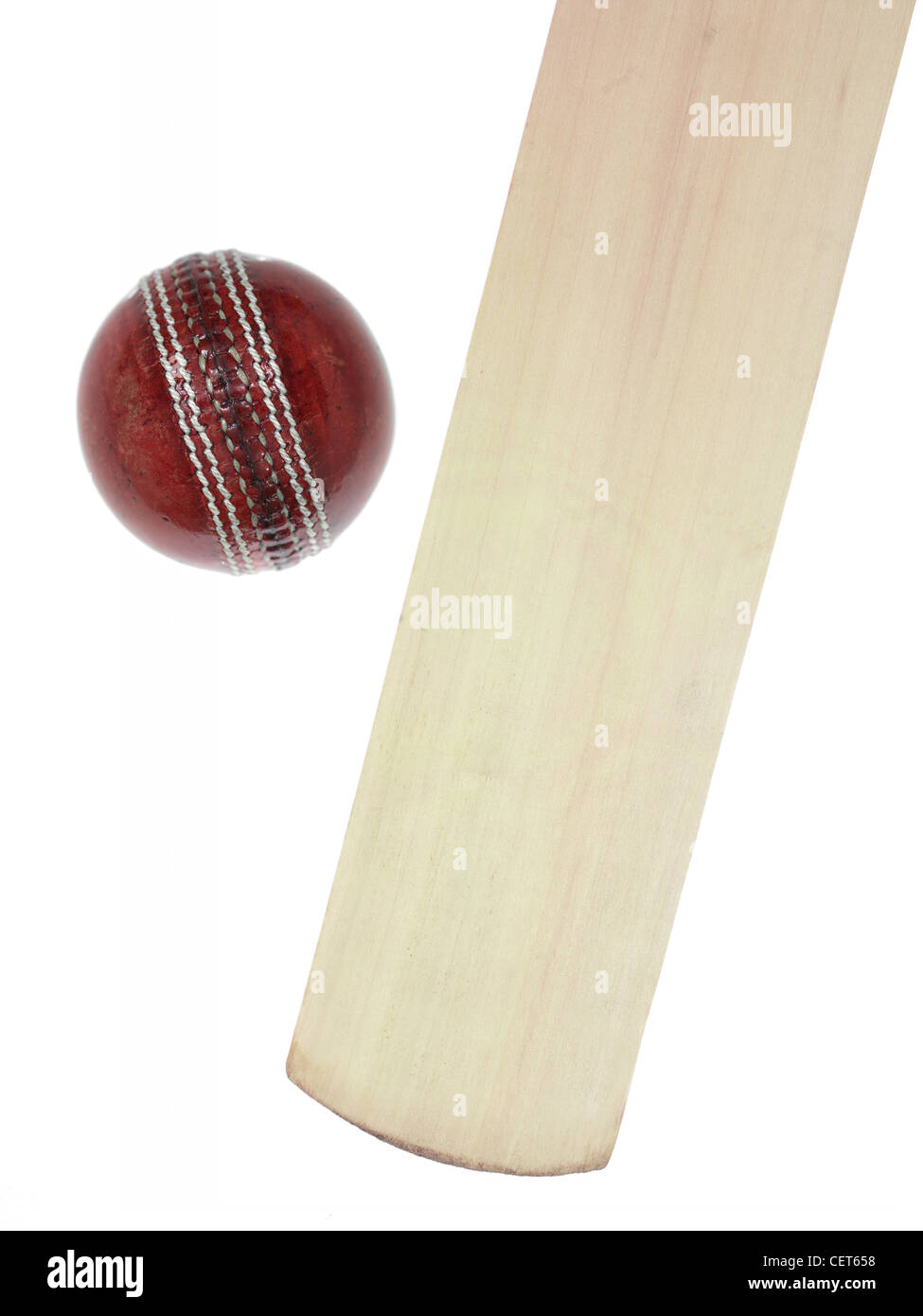Cricket gear isolated against a white background Stock Photo - Alamy