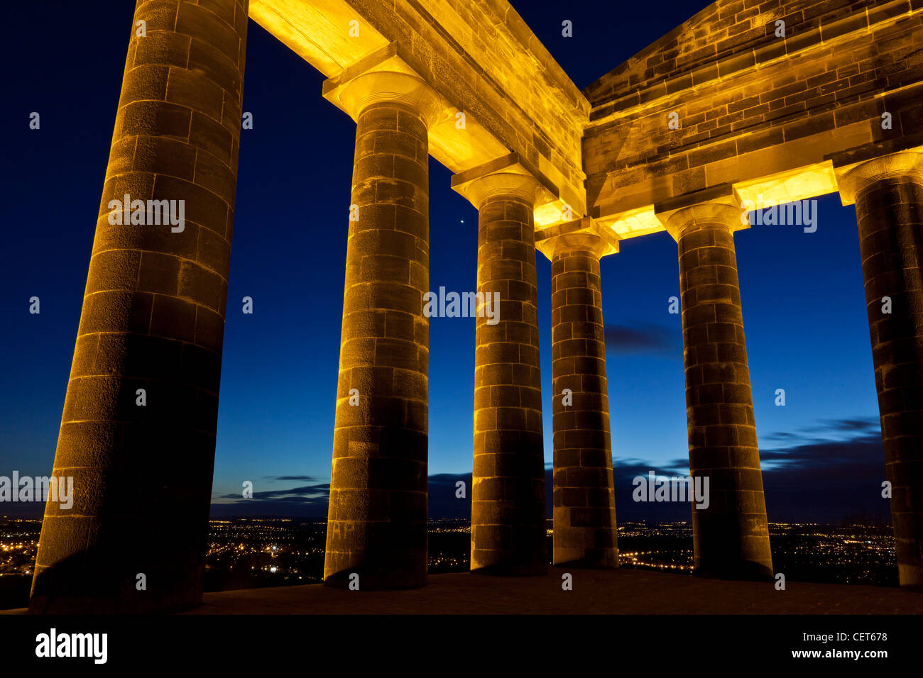 Washington monument view east night hi-res stock photography and images ...