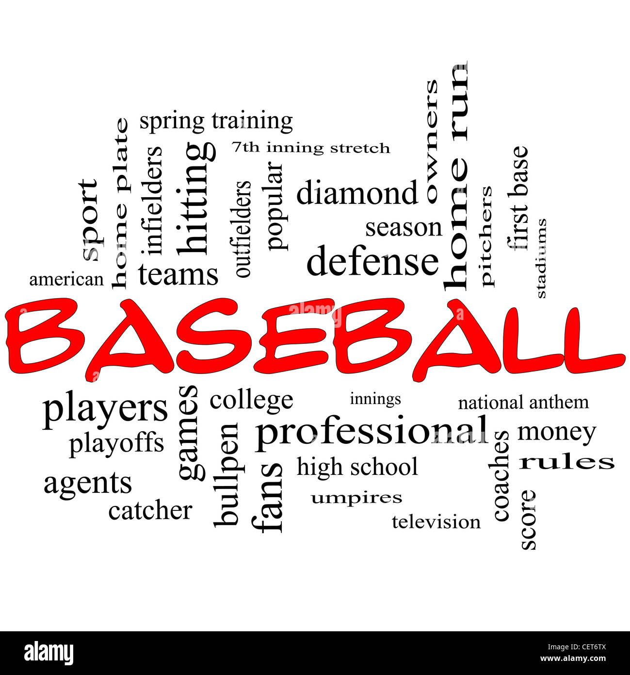 High school concept word cloud hi-res stock photography and images - Alamy