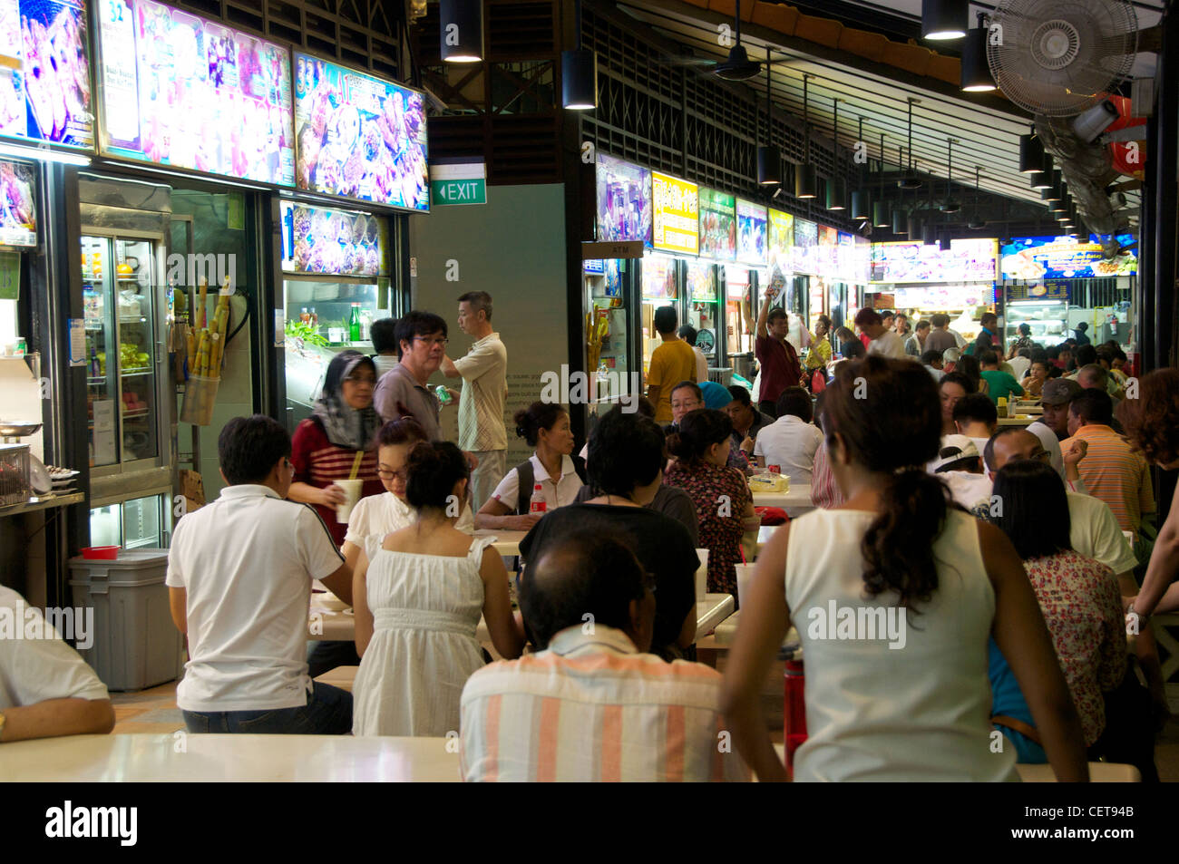 Newton circus food centre hi-res stock photography and images - Alamy
