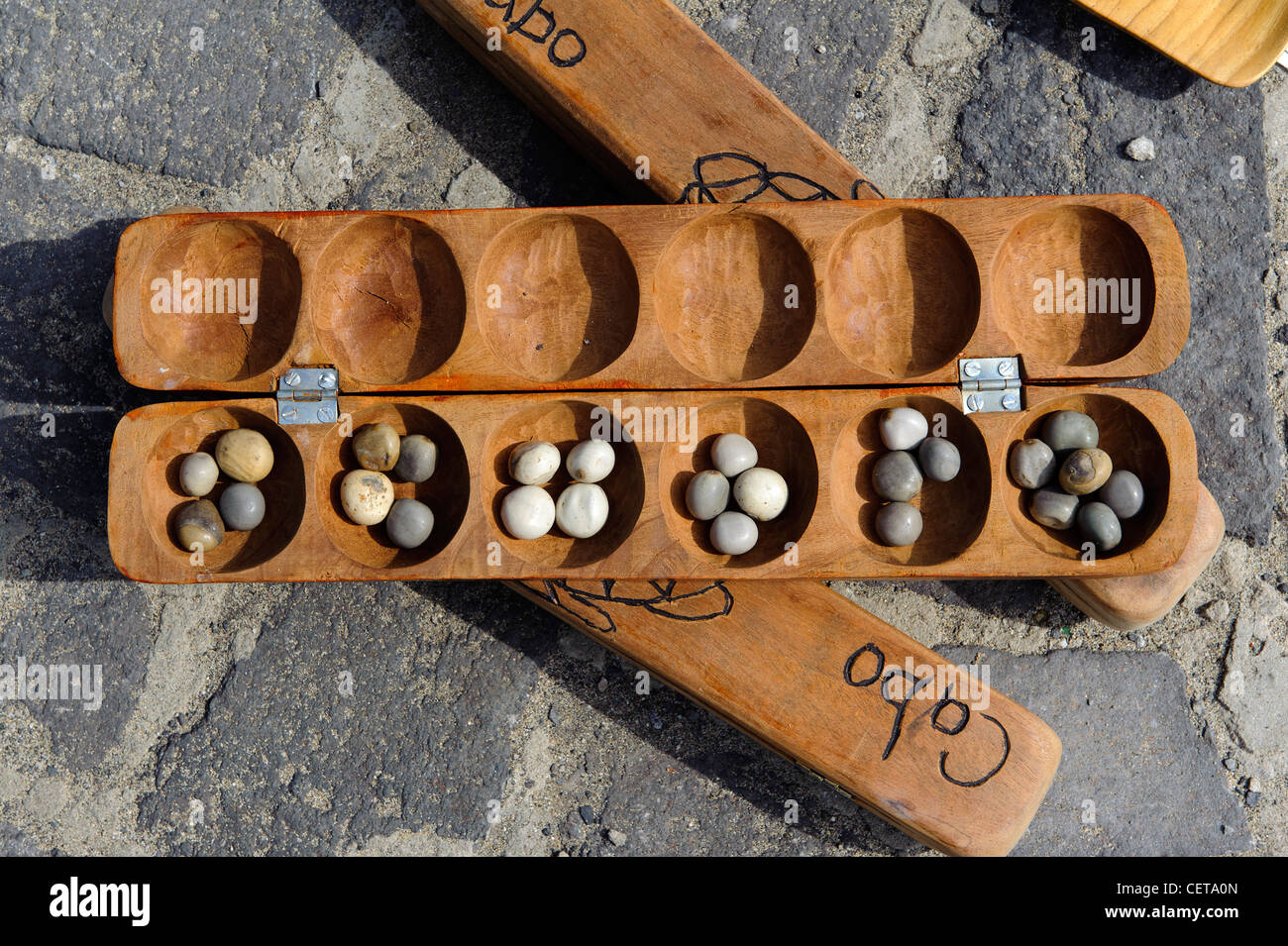 Ouril-game in Tarrafal, Santiago, Cape Verde Islands, Africa Stock ...