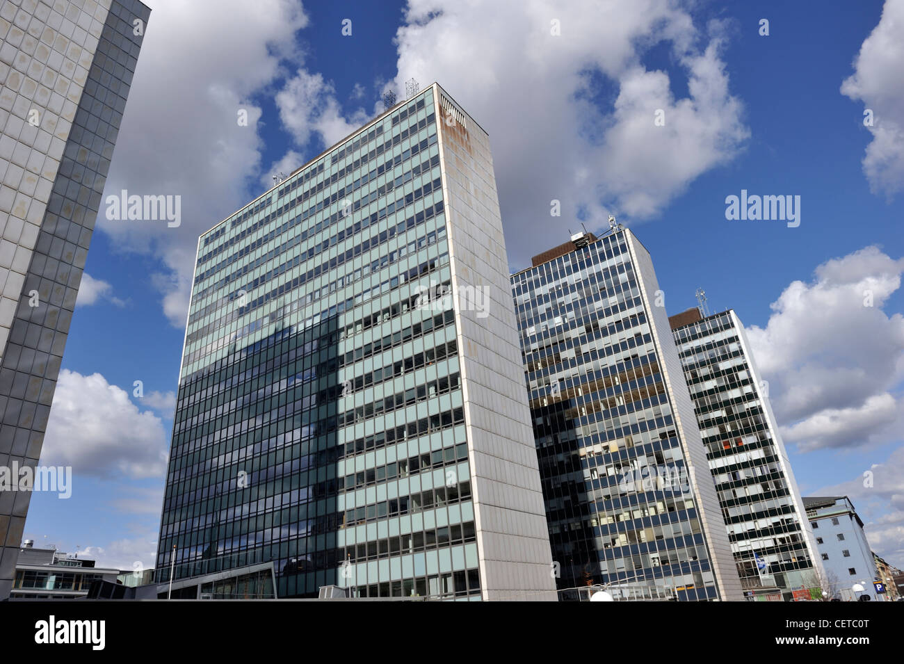 High rise buildings in the center of Stockholm Stock Photo - Alamy