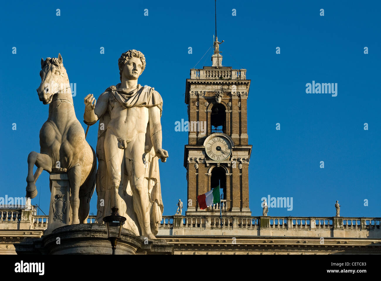 Statue of dioscuri hi-res stock photography and images - Alamy