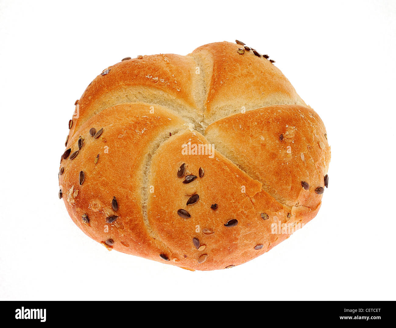 Detail image of fresh baked roll Stock Photo - Alamy