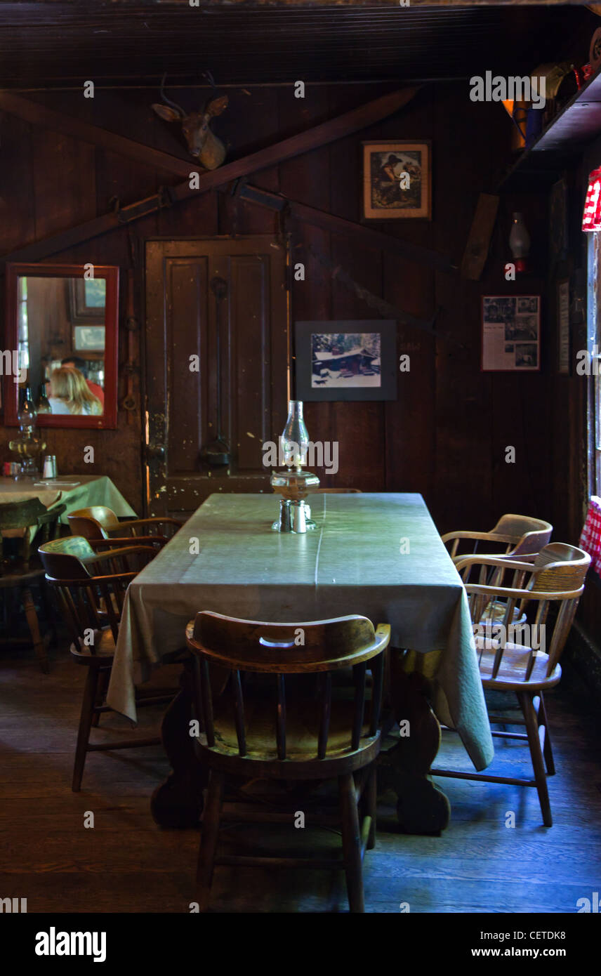 U.S.A., California, Santa Barbara, the Cold Spring Tavern Stock Photo ...