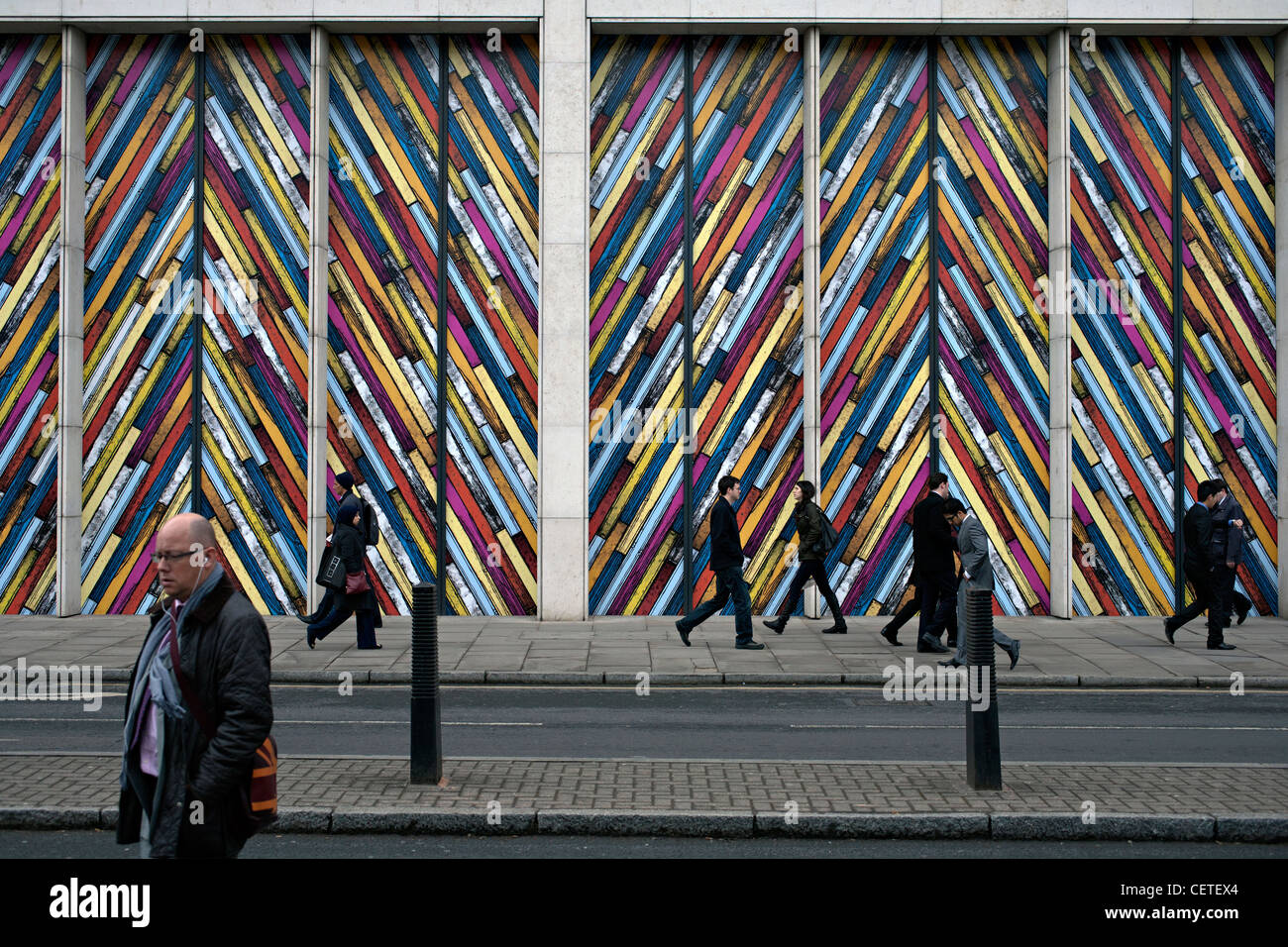 commuters city of london Stock Photo - Alamy