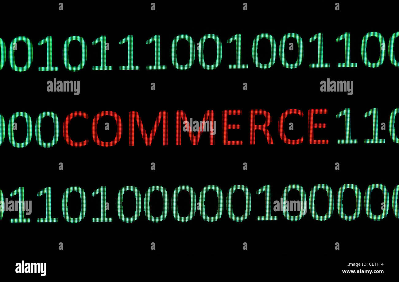 Binary data concept Stock Photo - Alamy