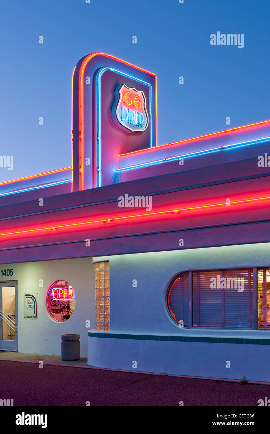 Route 66 diner hi-res stock photography and images - Alamy