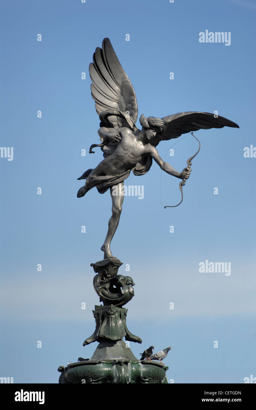 The statue of Eros. Unveiled in 1893 and originally called the ...