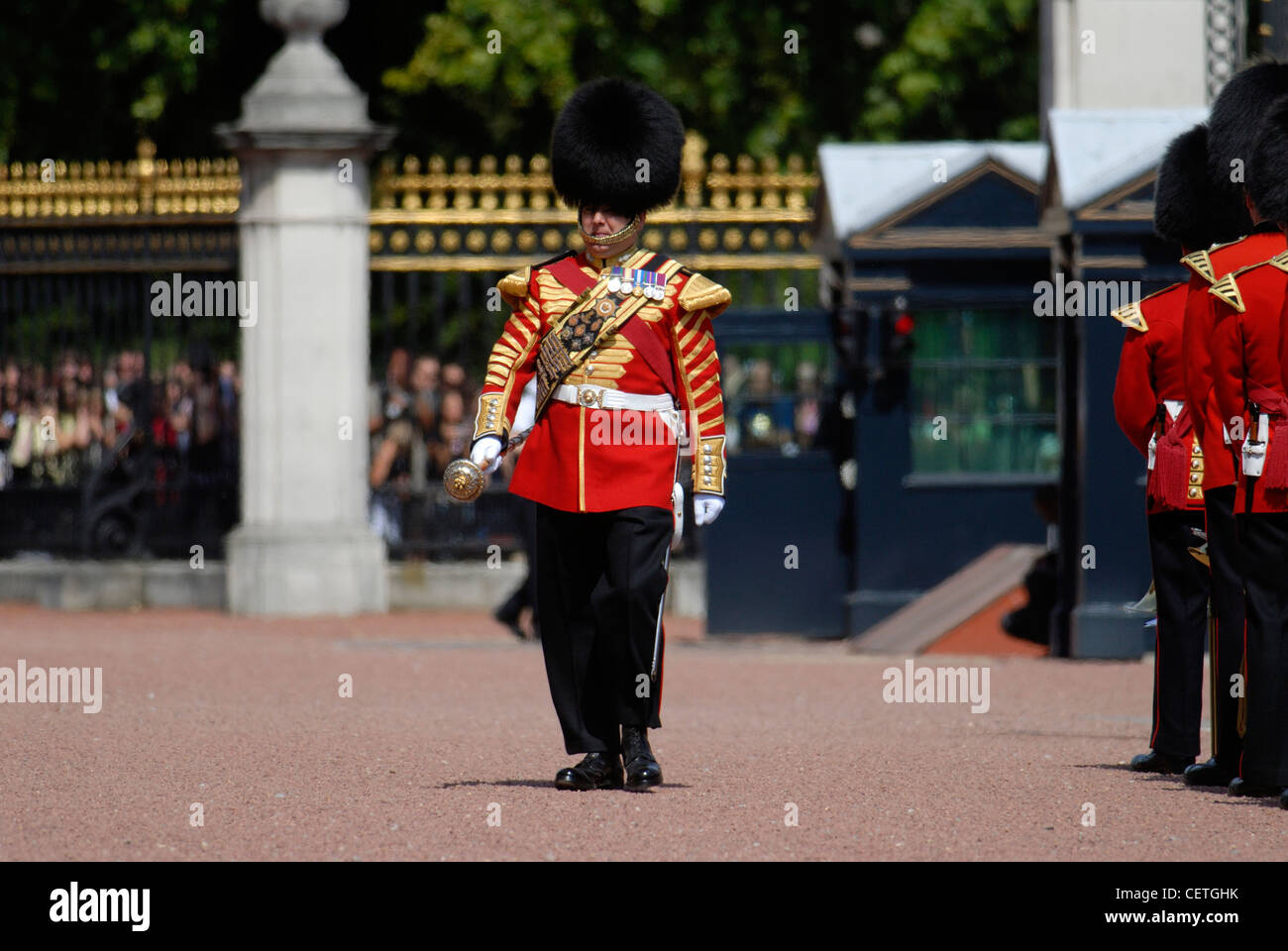 Changing of the Guard ceremony at Buckingham Palace Stock Photo - Alamy