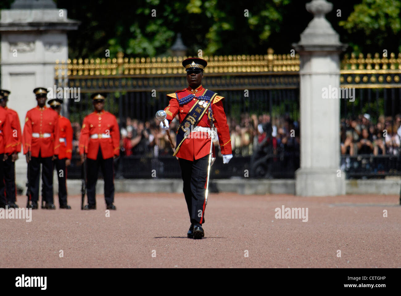 Changing of the Guard ceremony at Buckingham Palace Stock Photo - Alamy