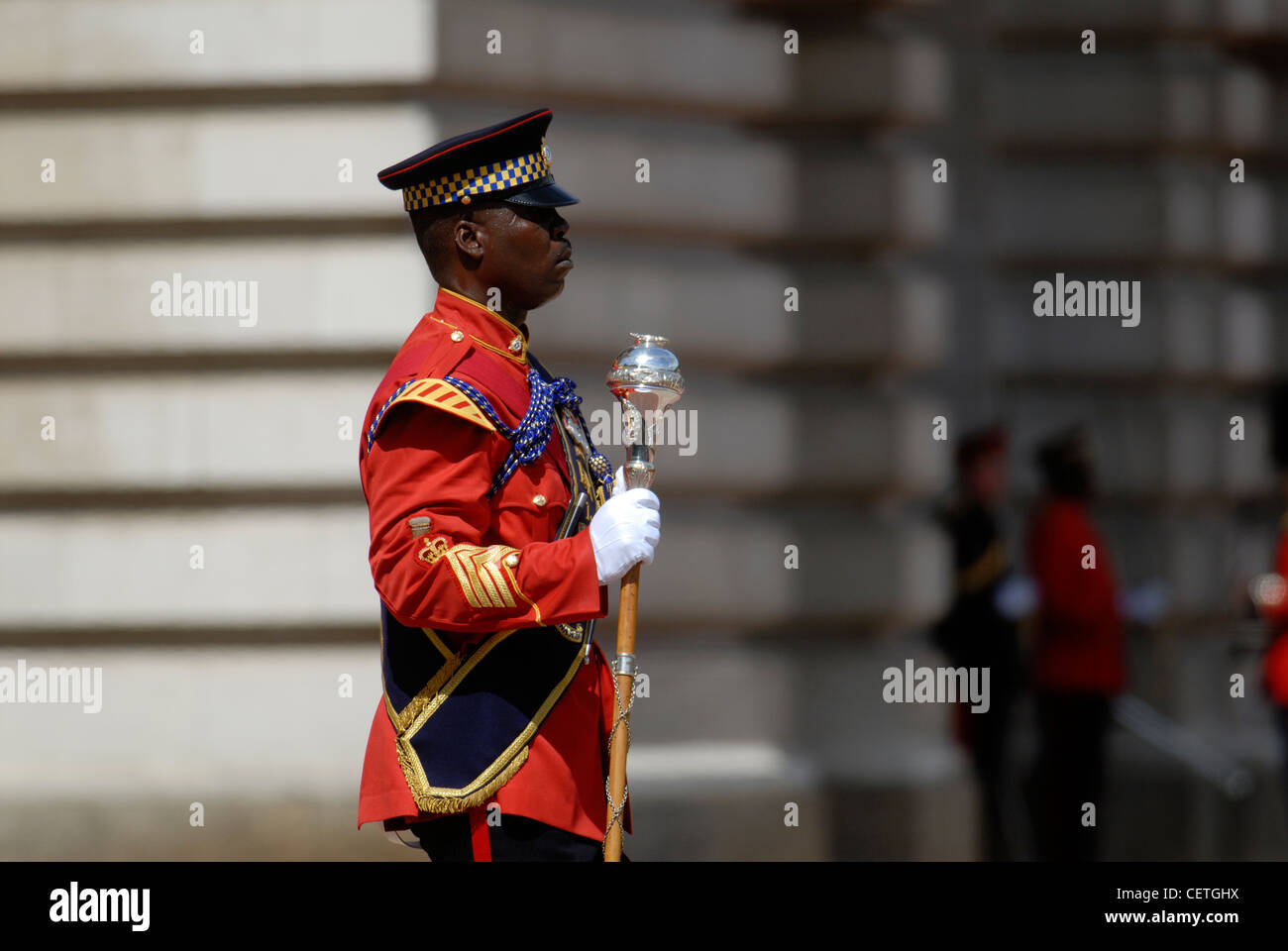 Changing of the Guard ceremony at Buckingham Palace Stock Photo - Alamy