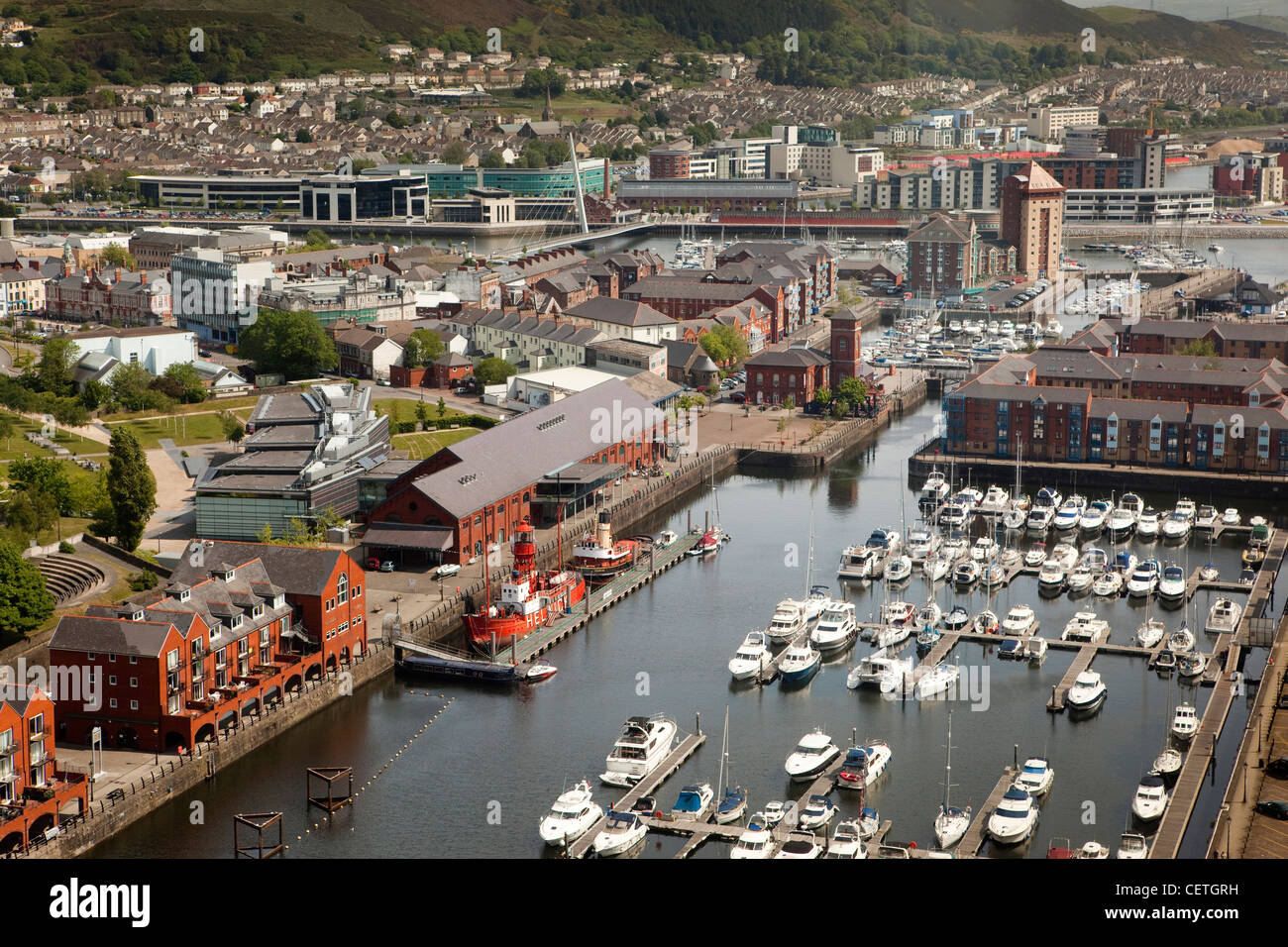 Old swansea docks hi-res stock photography and images - Alamy