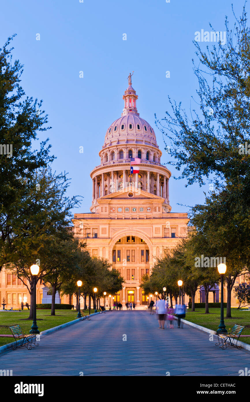 Texas state Capitol, Austin, TX Stock Photo - Alamy