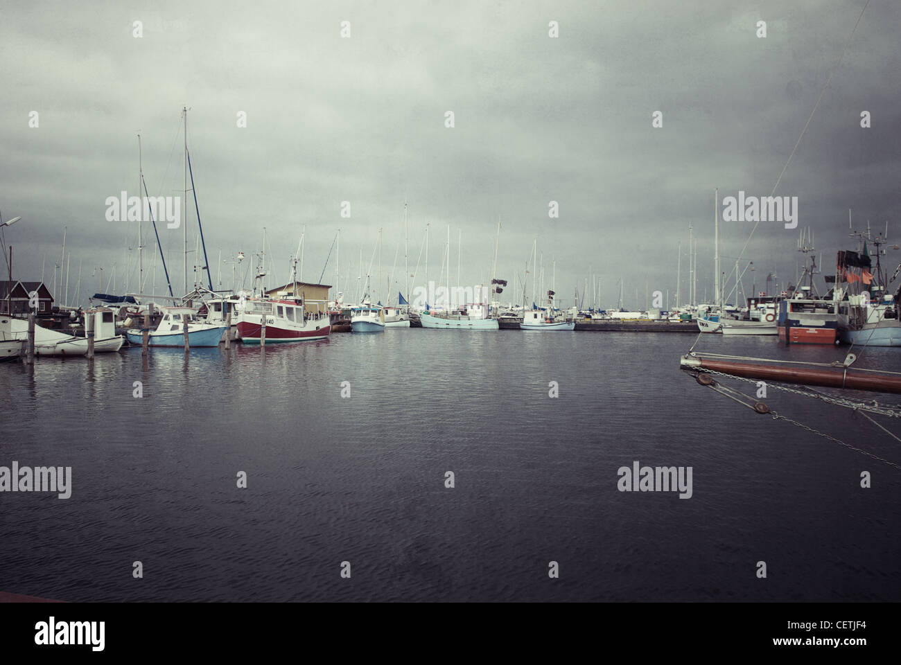 SCENIC HARBOUR SCENE Stock Photo - Alamy