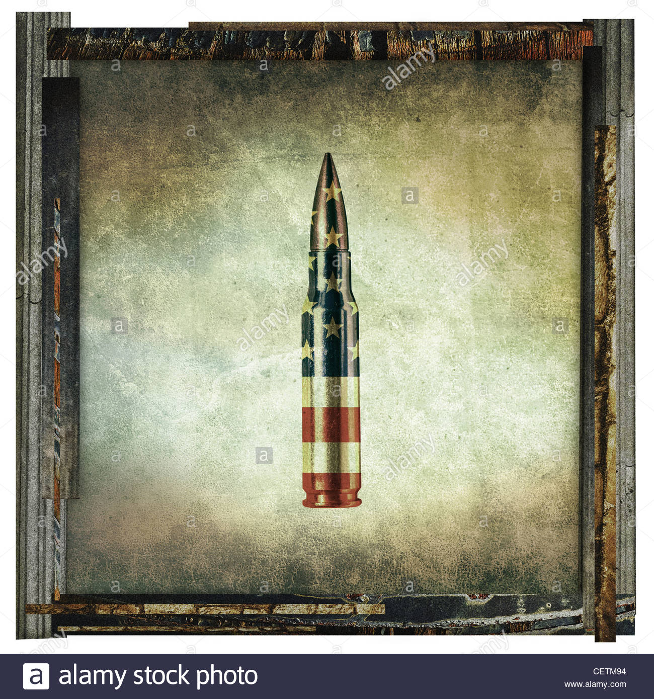 american bullet print Stock Photo, Royalty Free Image: 43568704 - Alamy