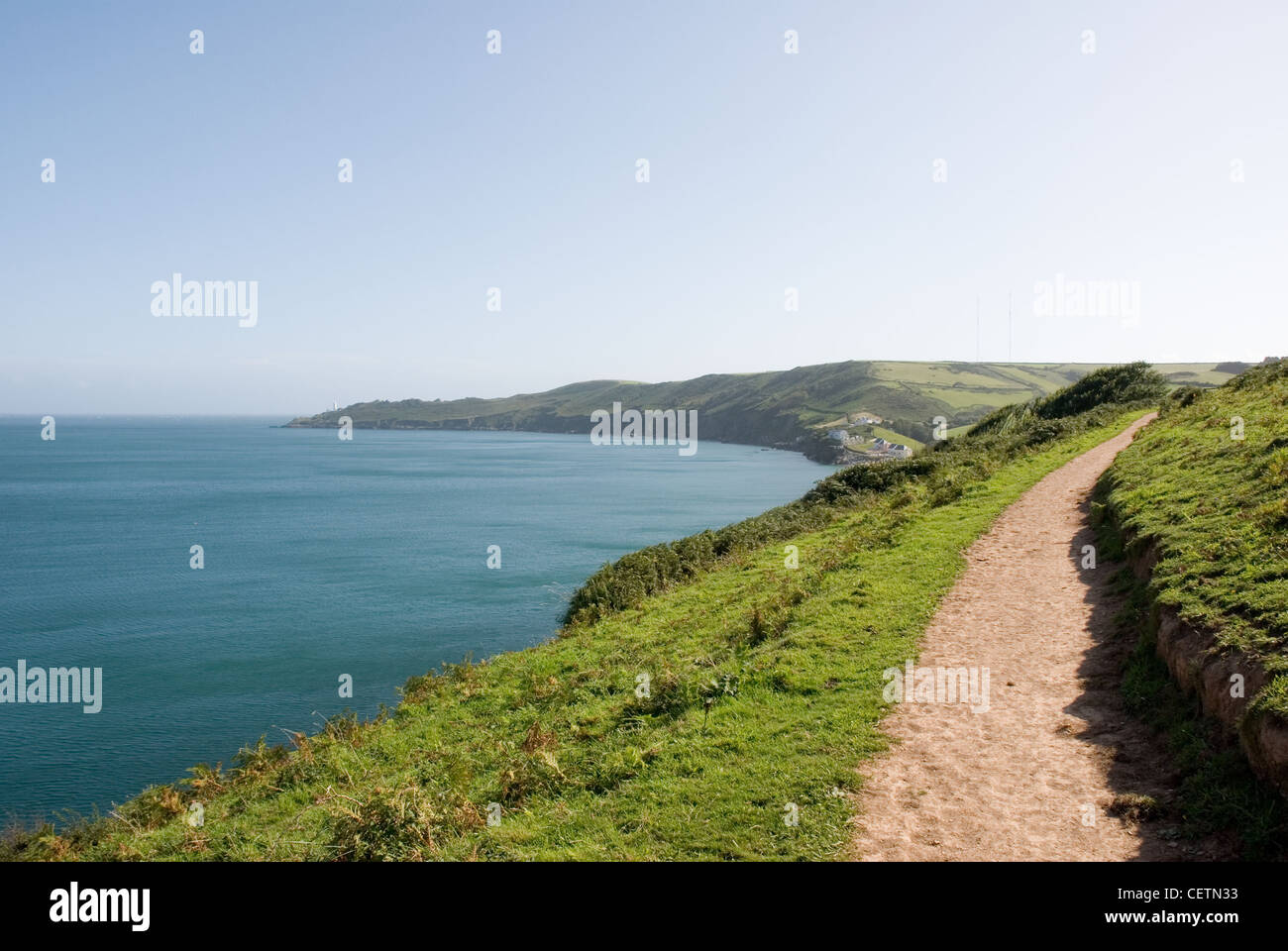 A South Devon Coastal Path Stock Photo - Alamy