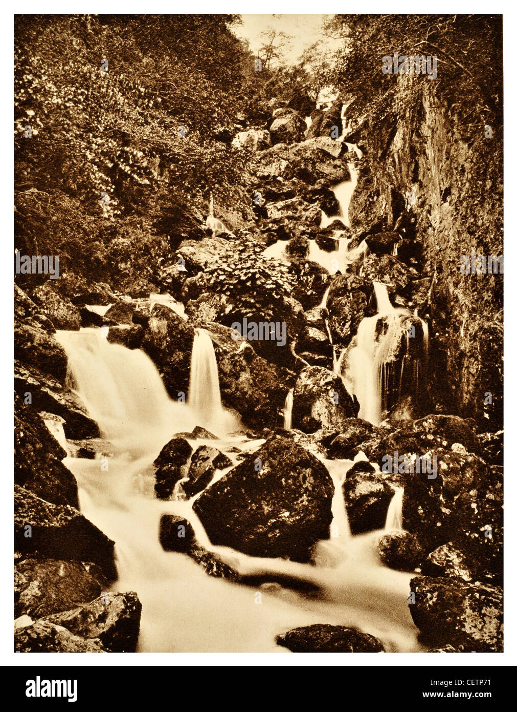 Lodore falls hi-res stock photography and images - Alamy