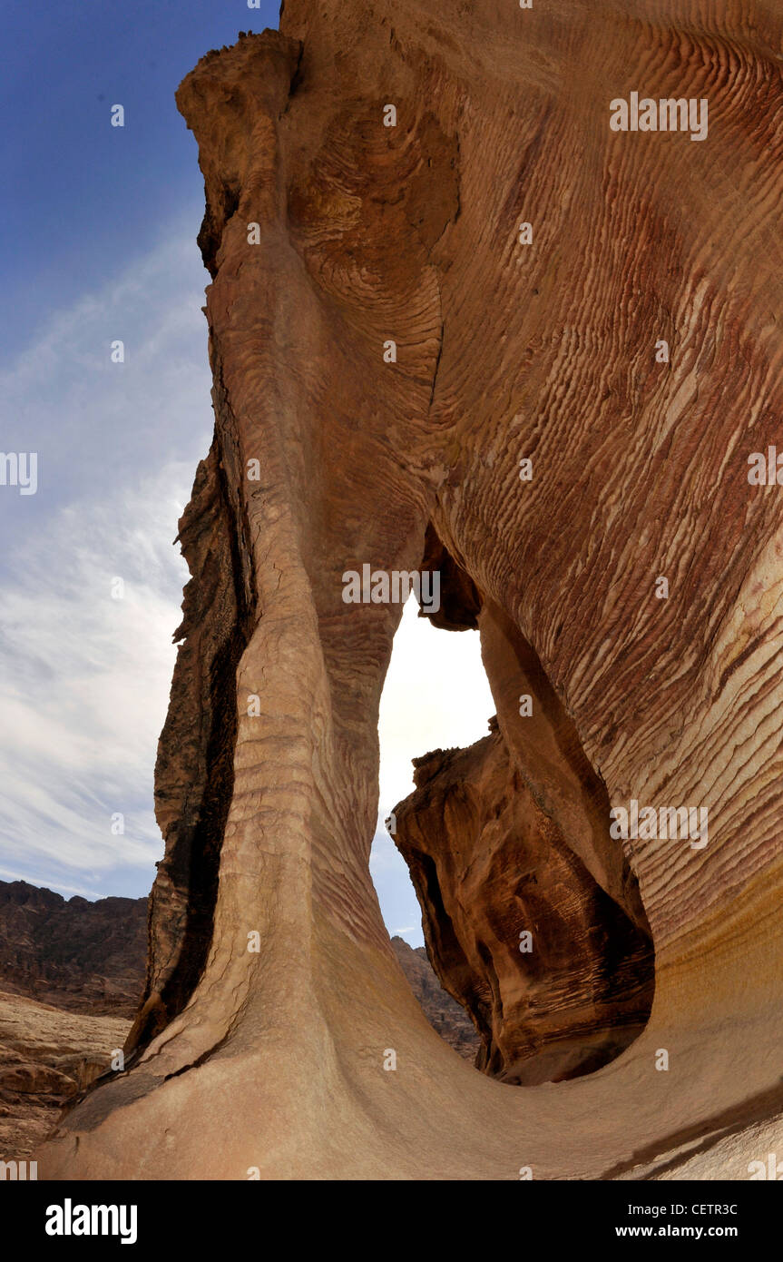 Colorful sandstone rock formation Stock Photo - Alamy
