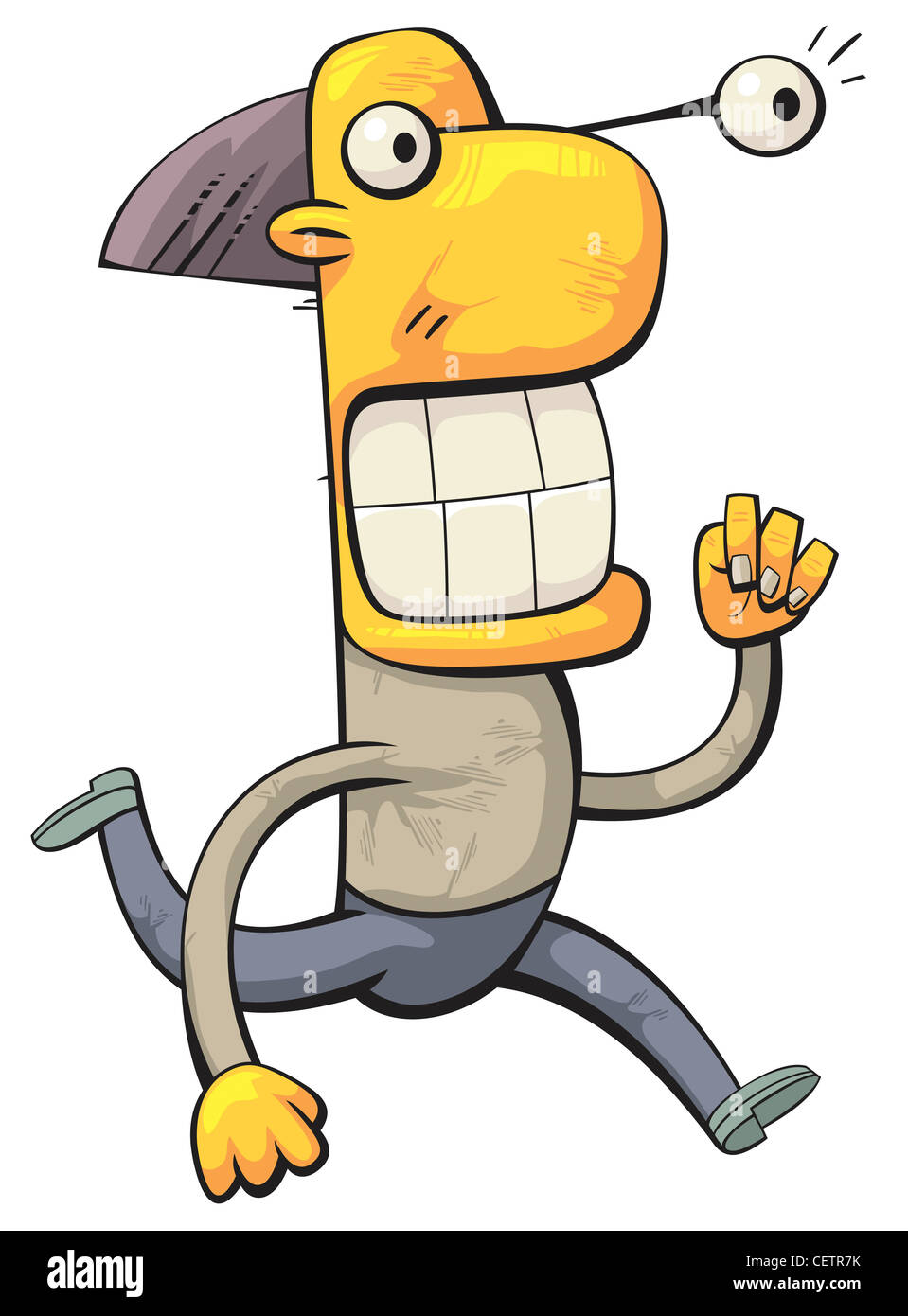 Funny guy running hi-res stock photography and images - Alamy
