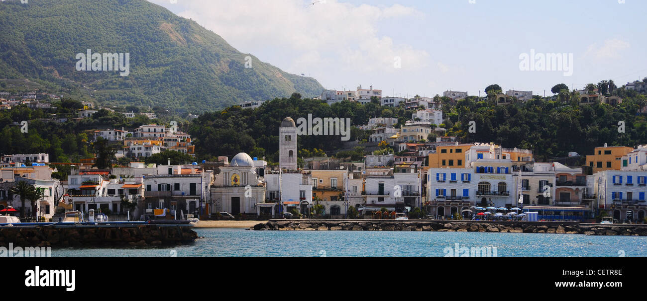 Forio port, naples Ischia Island Stock Photo - Alamy