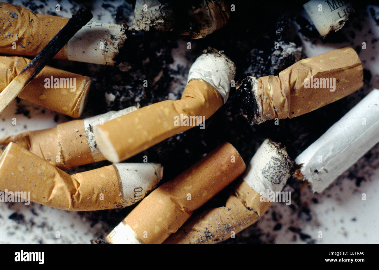 Cigarettes Stubbed Out High Resolution Stock Photography and Images - Alamy