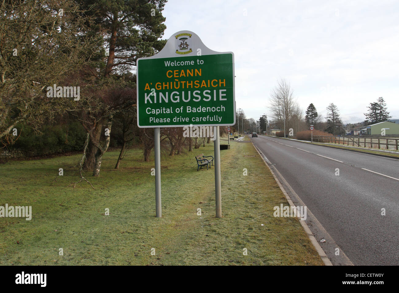 Kingussie street hi-res stock photography and images - Alamy