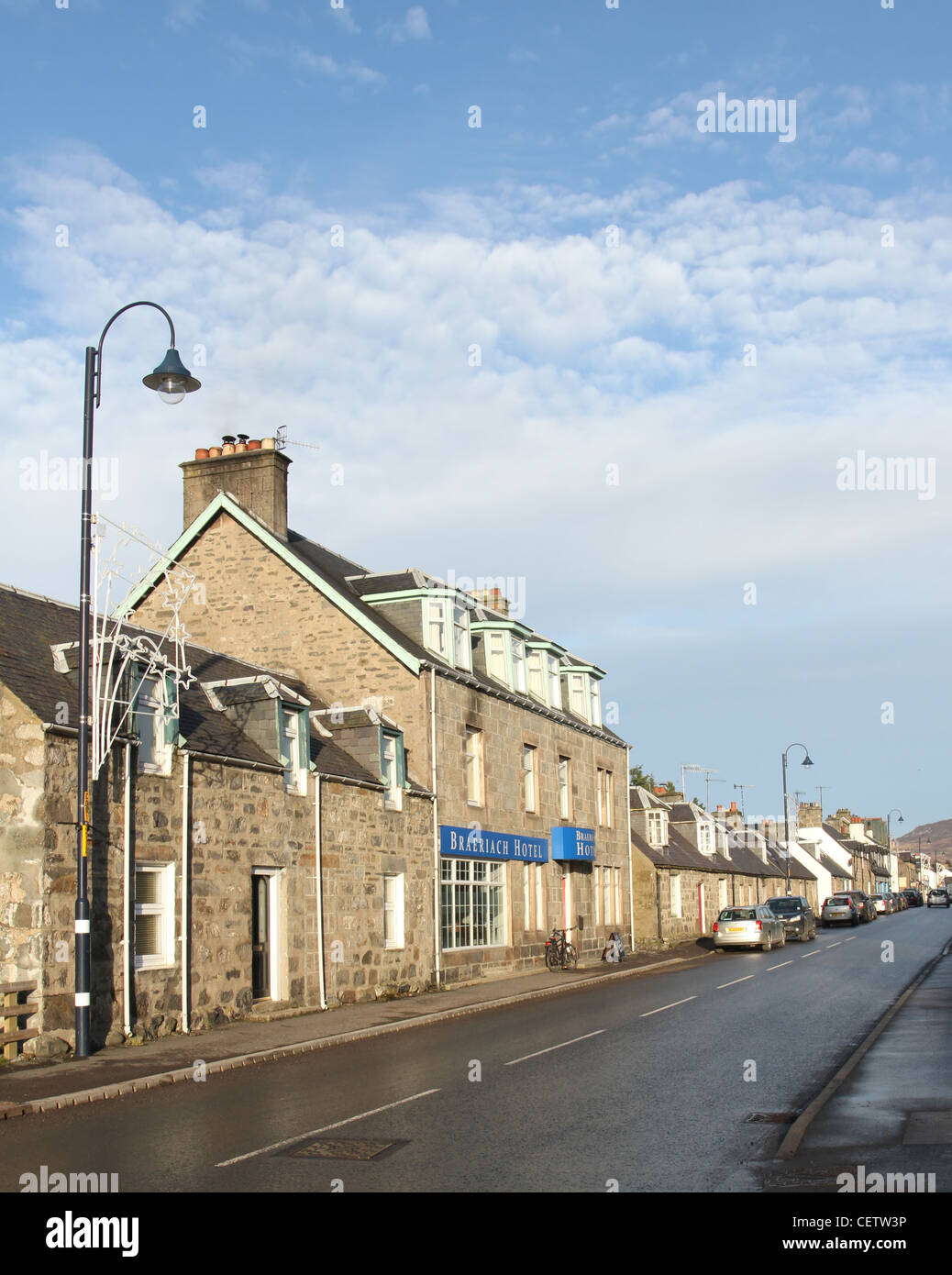 Braeriach Hotel Newtonmore Scotland January 2012 Stock Photo - Alamy