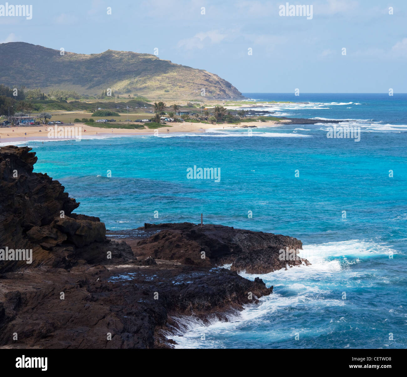 Oahu mountain coast hi-res stock photography and images - Alamy