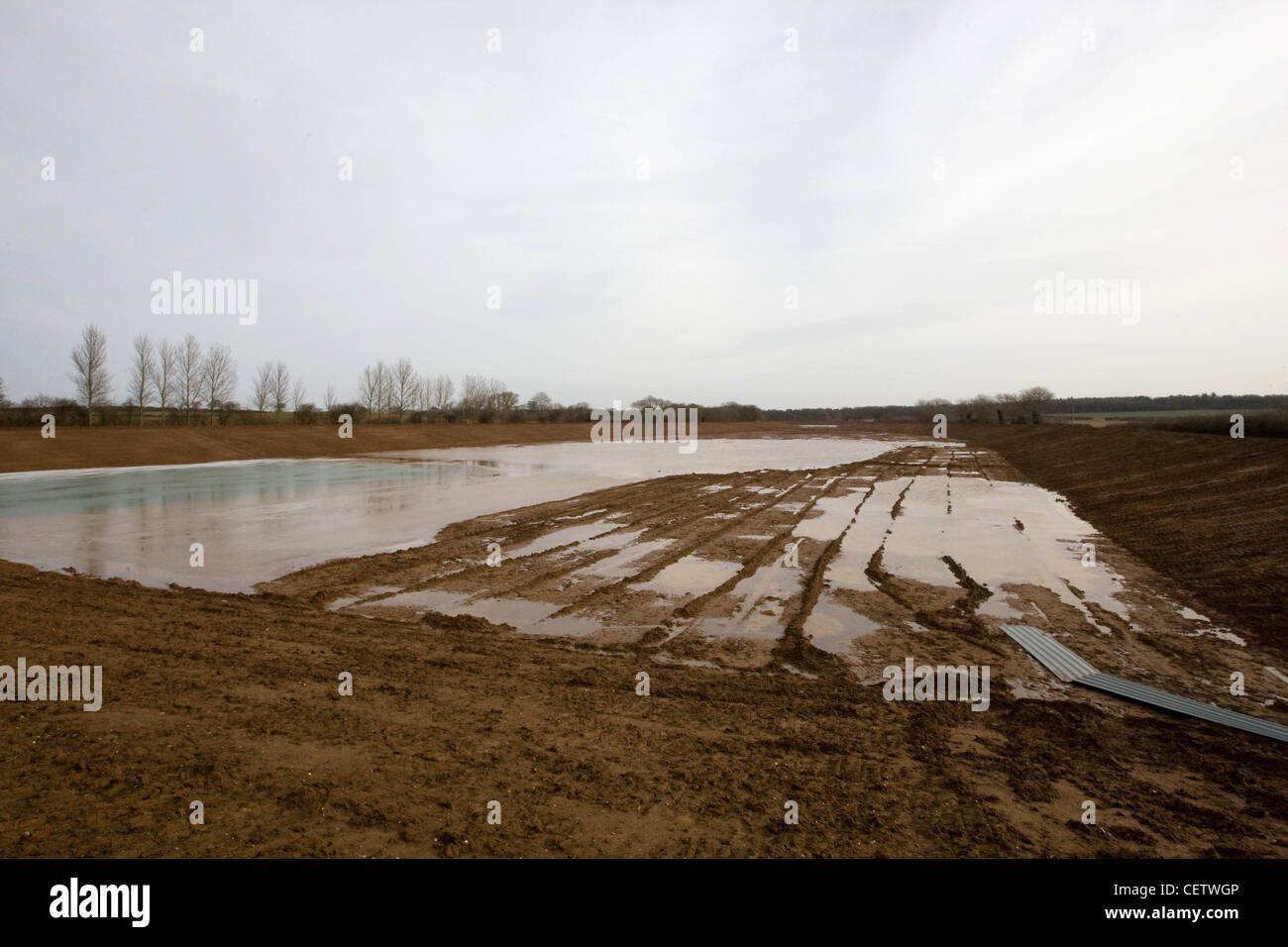 Holkham Farming Companies 100 million gallon reservoir with only 20 ...