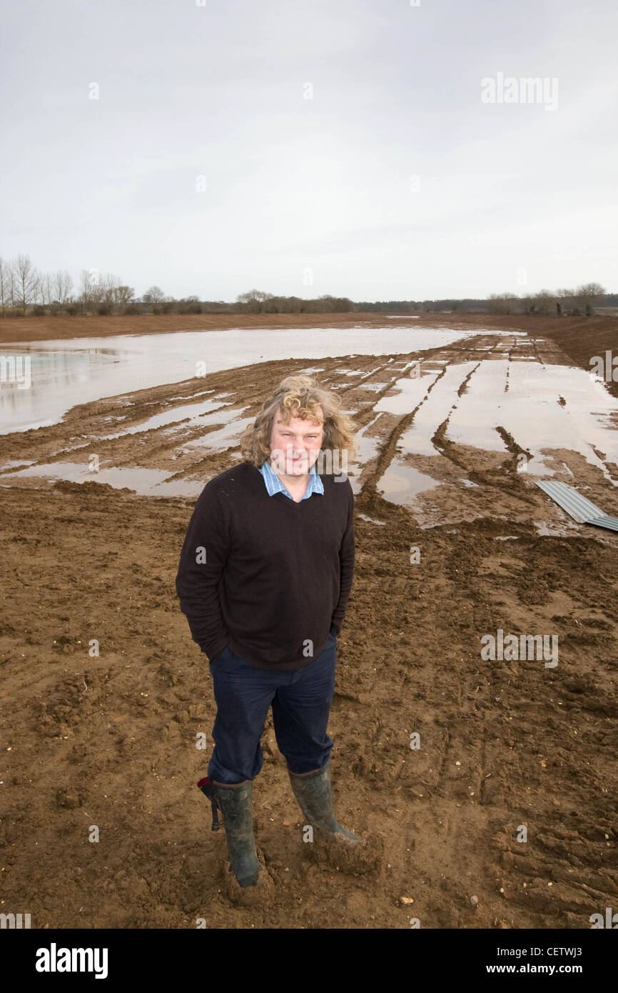 Mark Bowyer farm manager for Holkham Farming Company in Norfolk ...