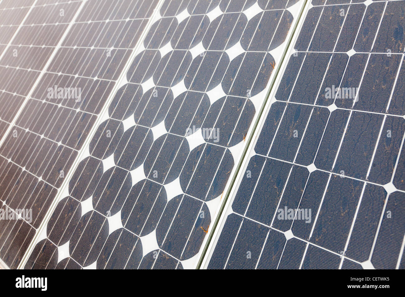 Solar Panels outside Stock Photo - Alamy