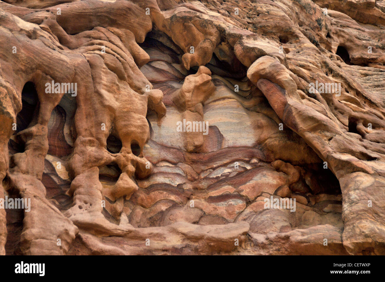 Sandstone rock patterns hi-res stock photography and images - Alamy