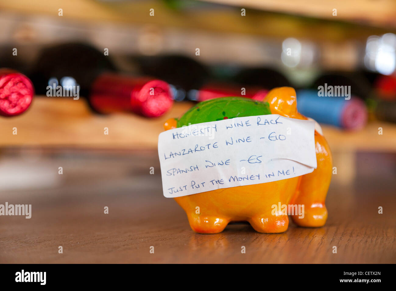 Honesty Money Box High Resolution Stock Photography and Images - Alamy
