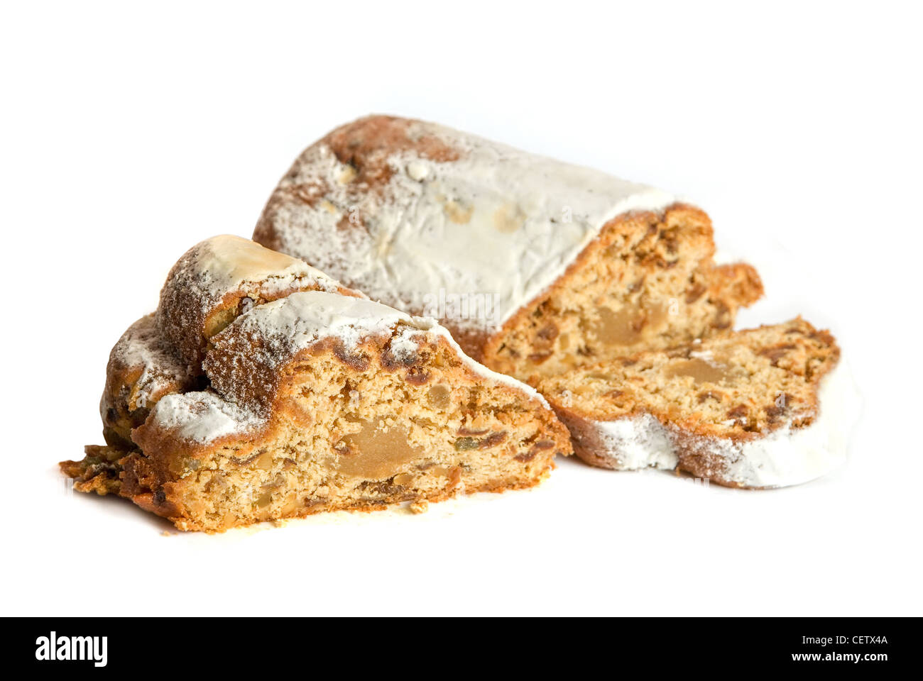 marchpane cake isolated on a white background Stock Photo - Alamy