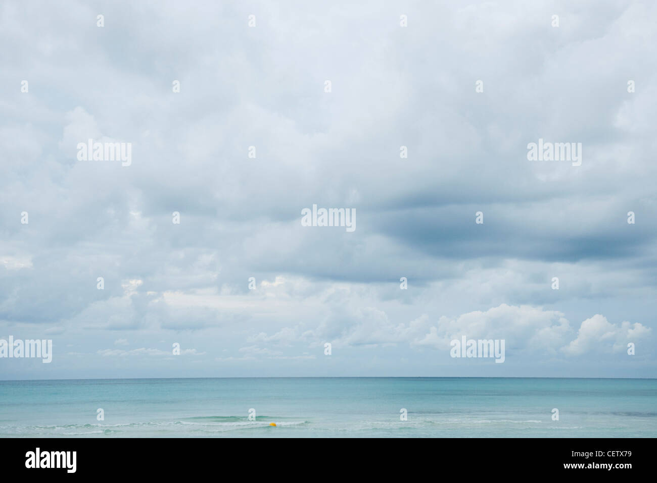 Cloudy sky over ocean Stock Photo - Alamy