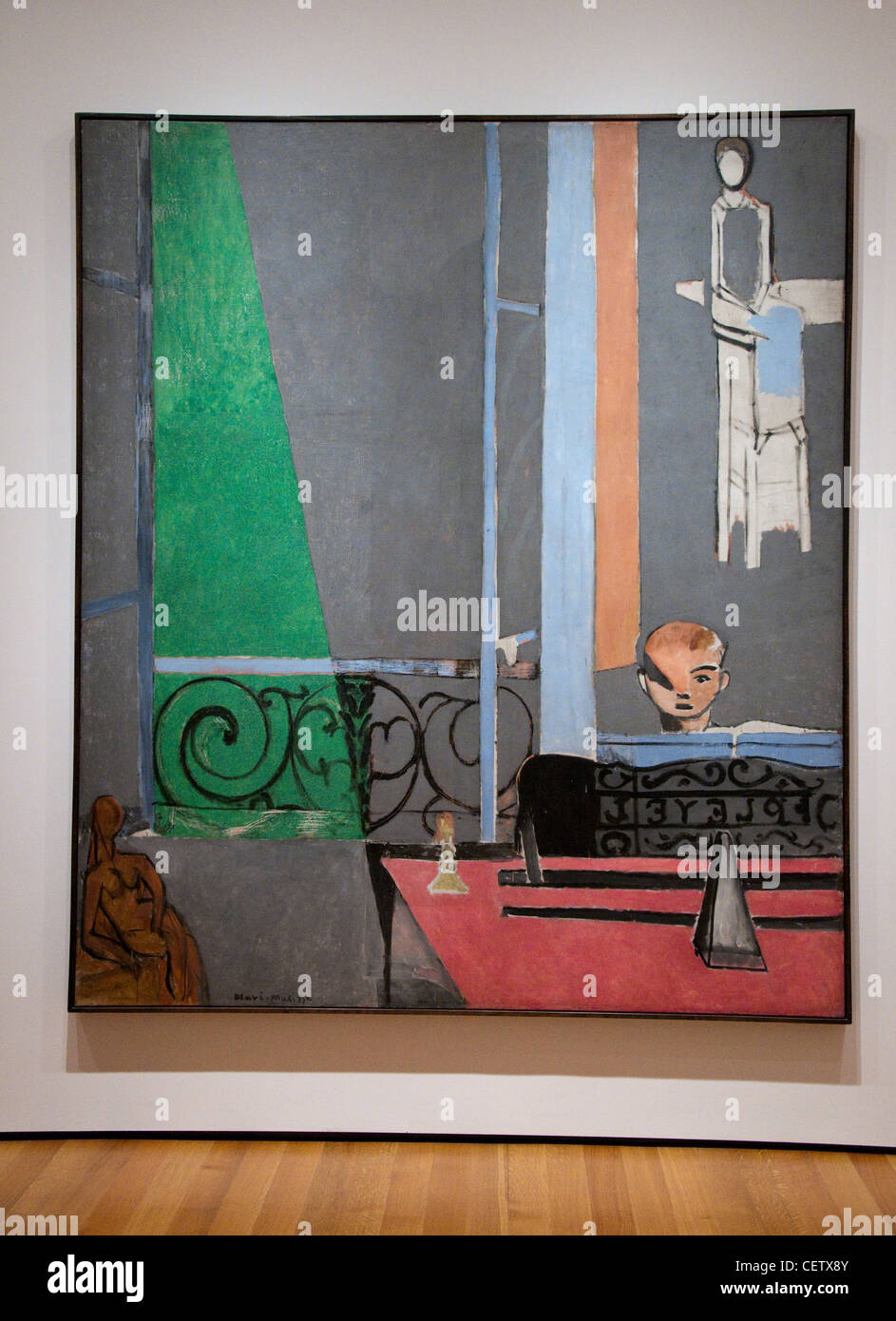 Piano Lesson by Matisse at the Museum of Modern Art (MOMA) in New York ...