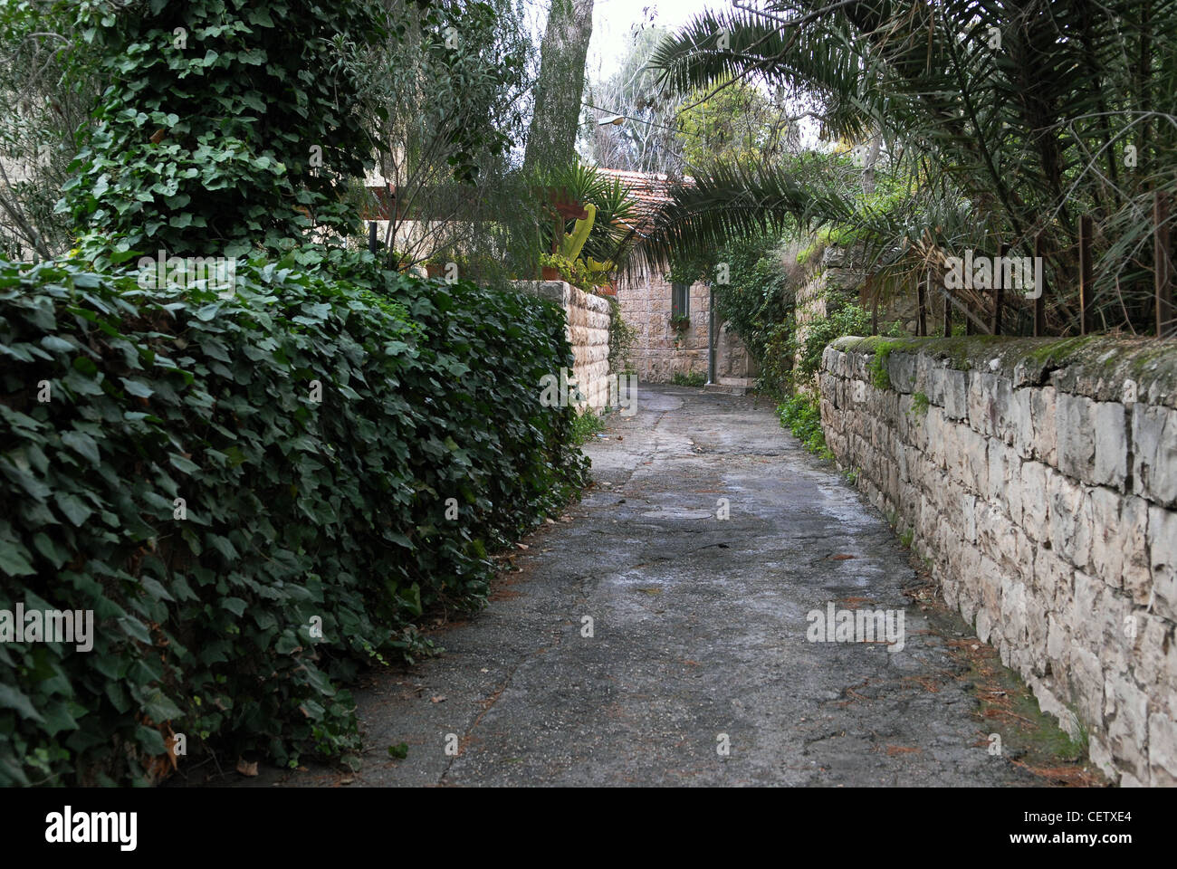 The German Colony in Jerusalem, Israel Stock Photo - Alamy