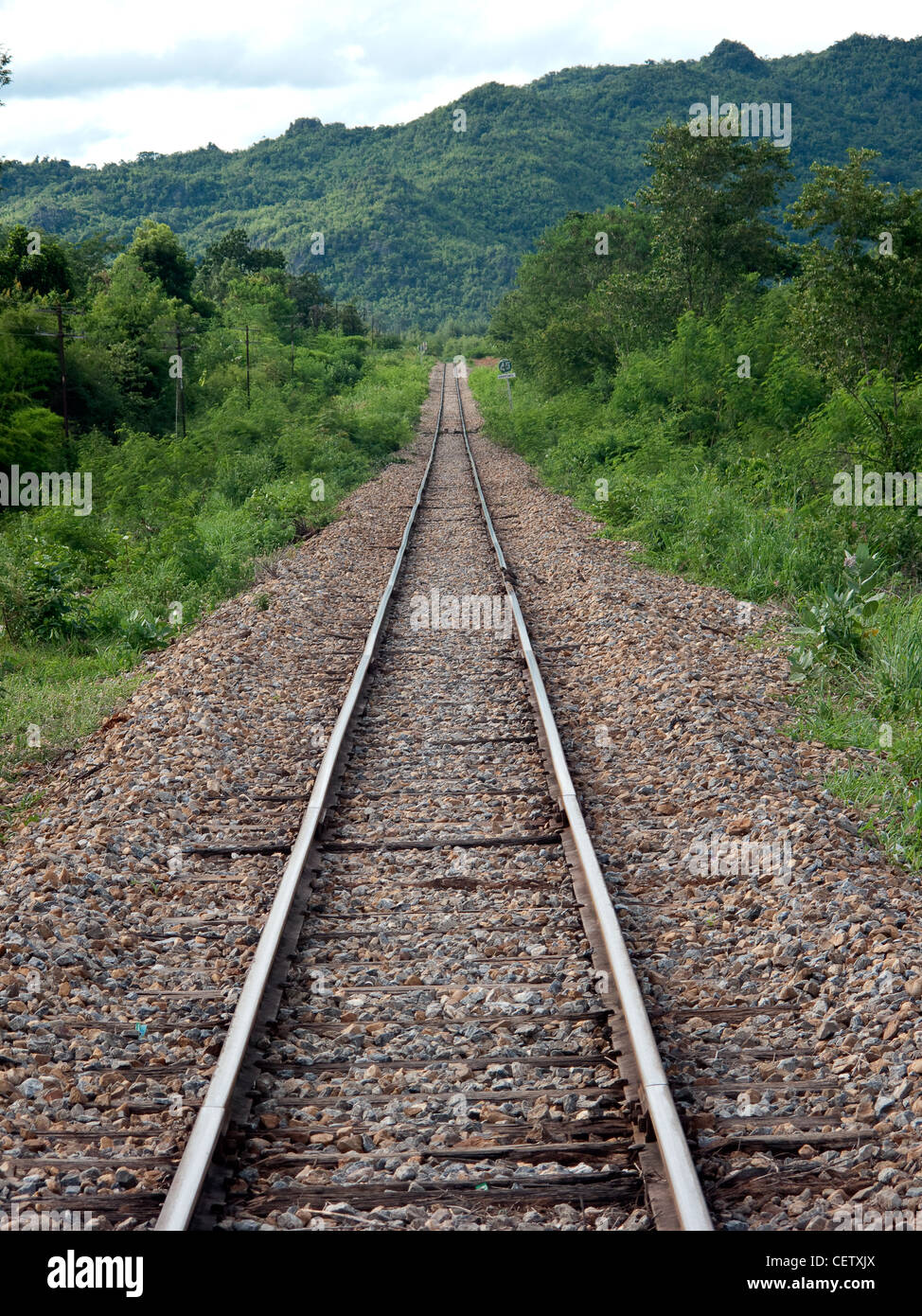 Thai Burma 'Death Railway'. Built by forced labour and allied POWs ...